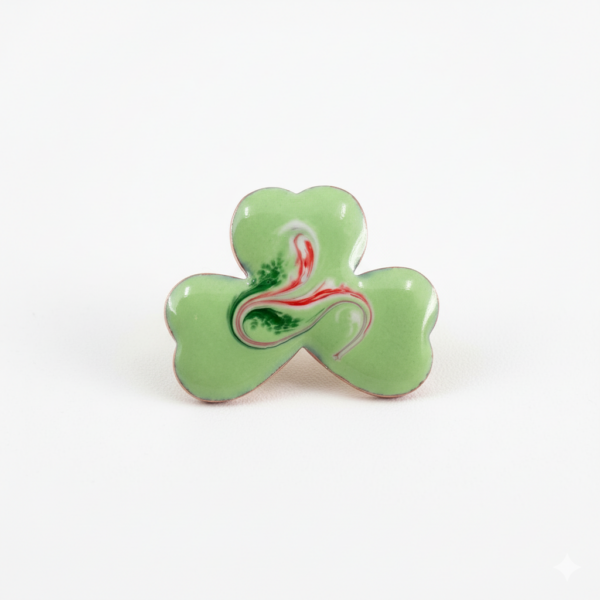Shamrock Enamel Pin Assorted Color - A Little Irish Too